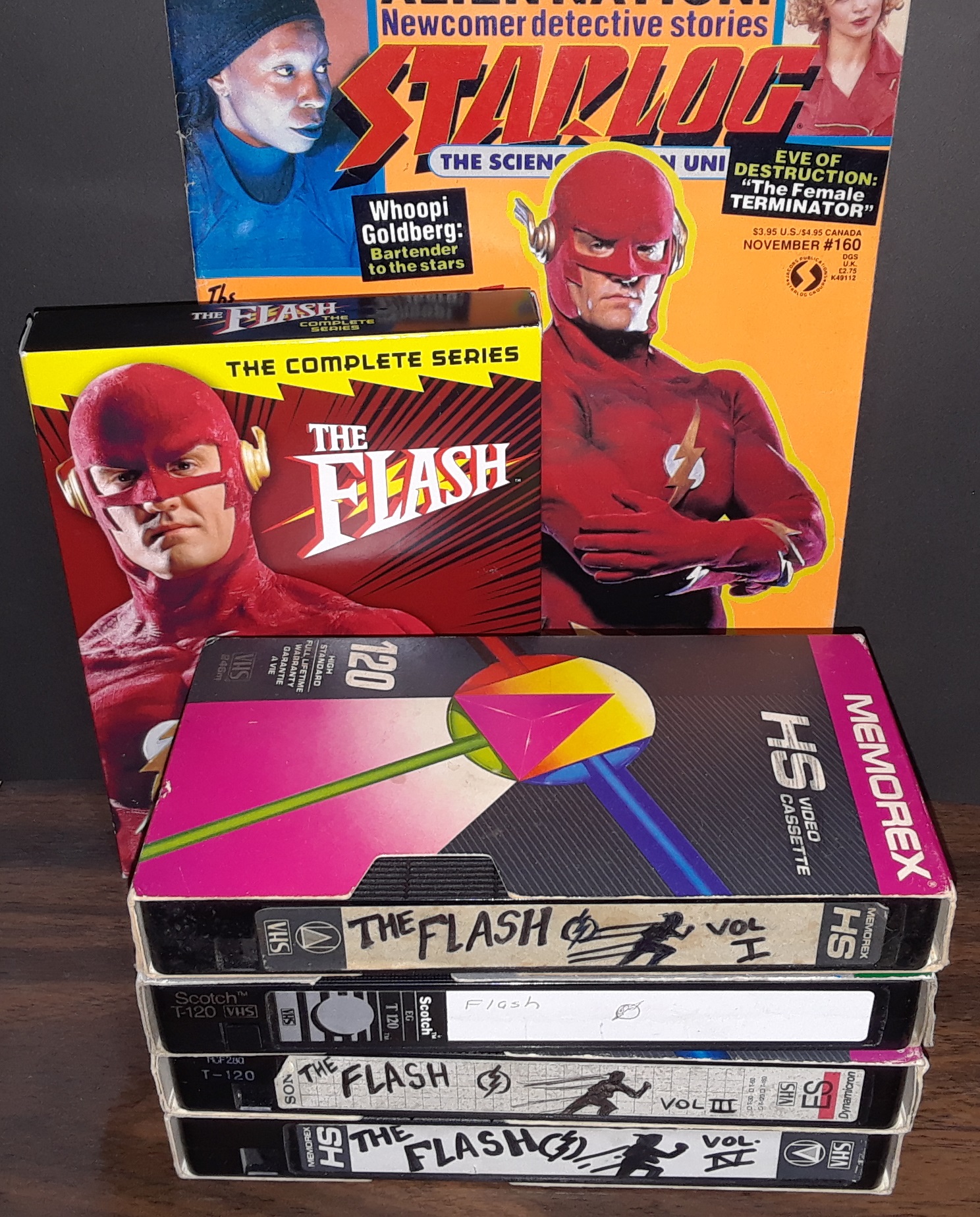 The Flash 1990 Tv Show Merchandise Review The Retro Network